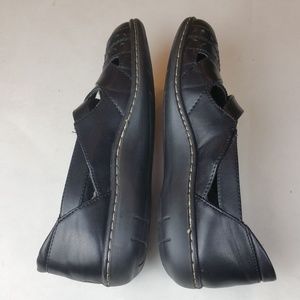 AirFlex | Shoes | Airflex Avery Black Low Wedge Buckle Shoe 75w | Poshmark